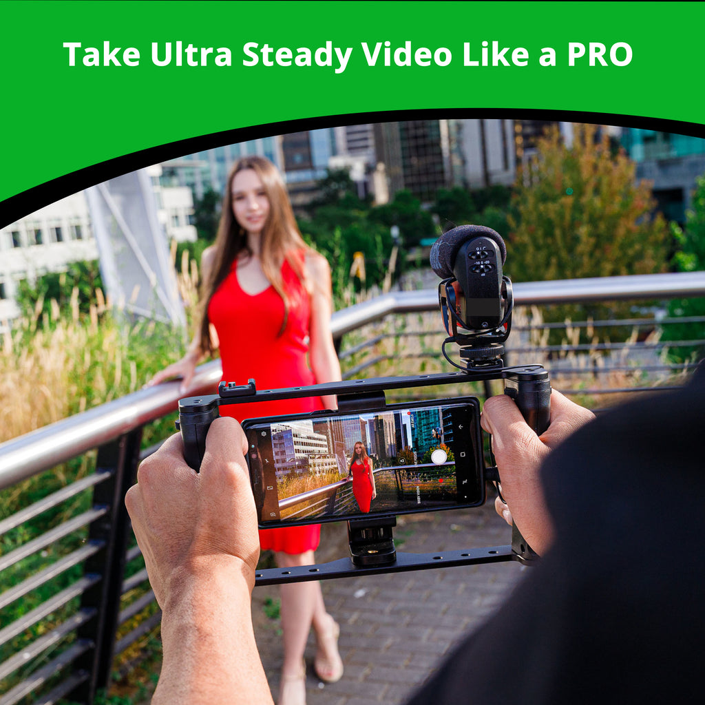 Stabilizer Rig for Video Recording - UltraGrip Pro – KobraTech