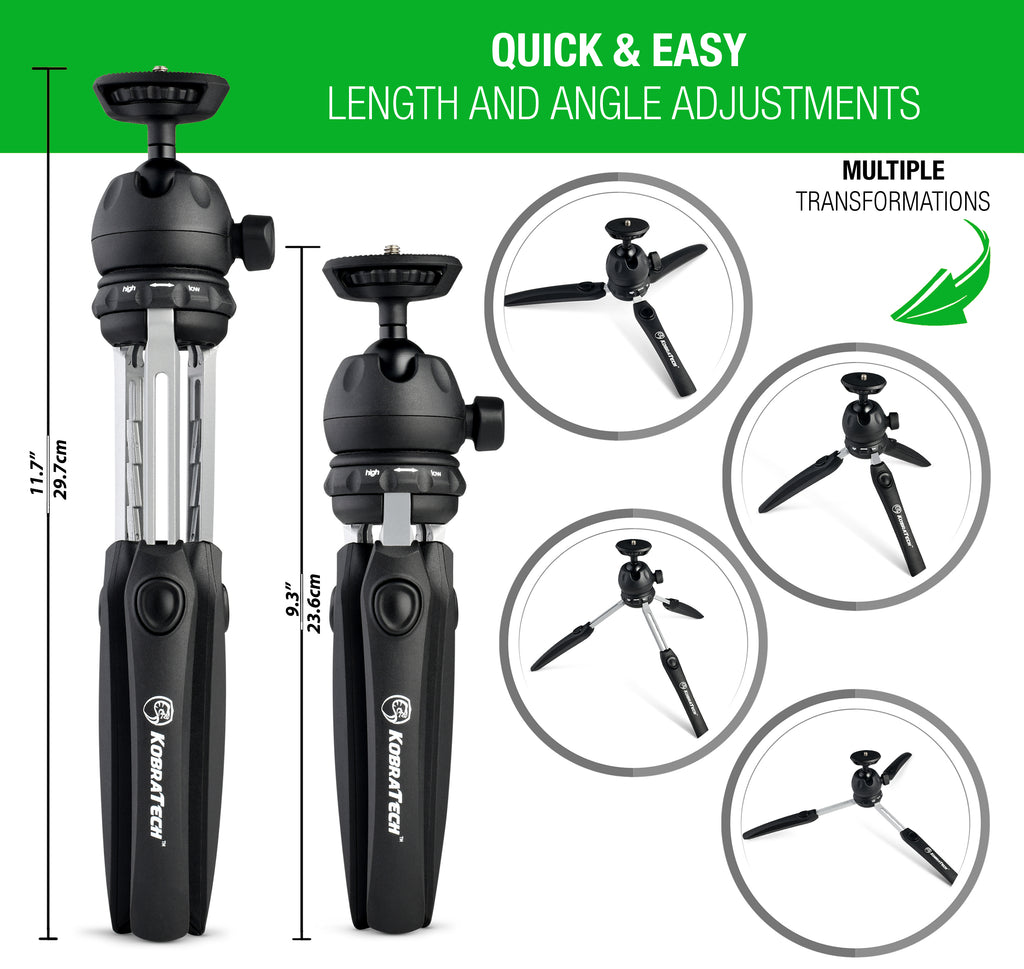 VersaPod Mini Extendable Tripod – KobraTech